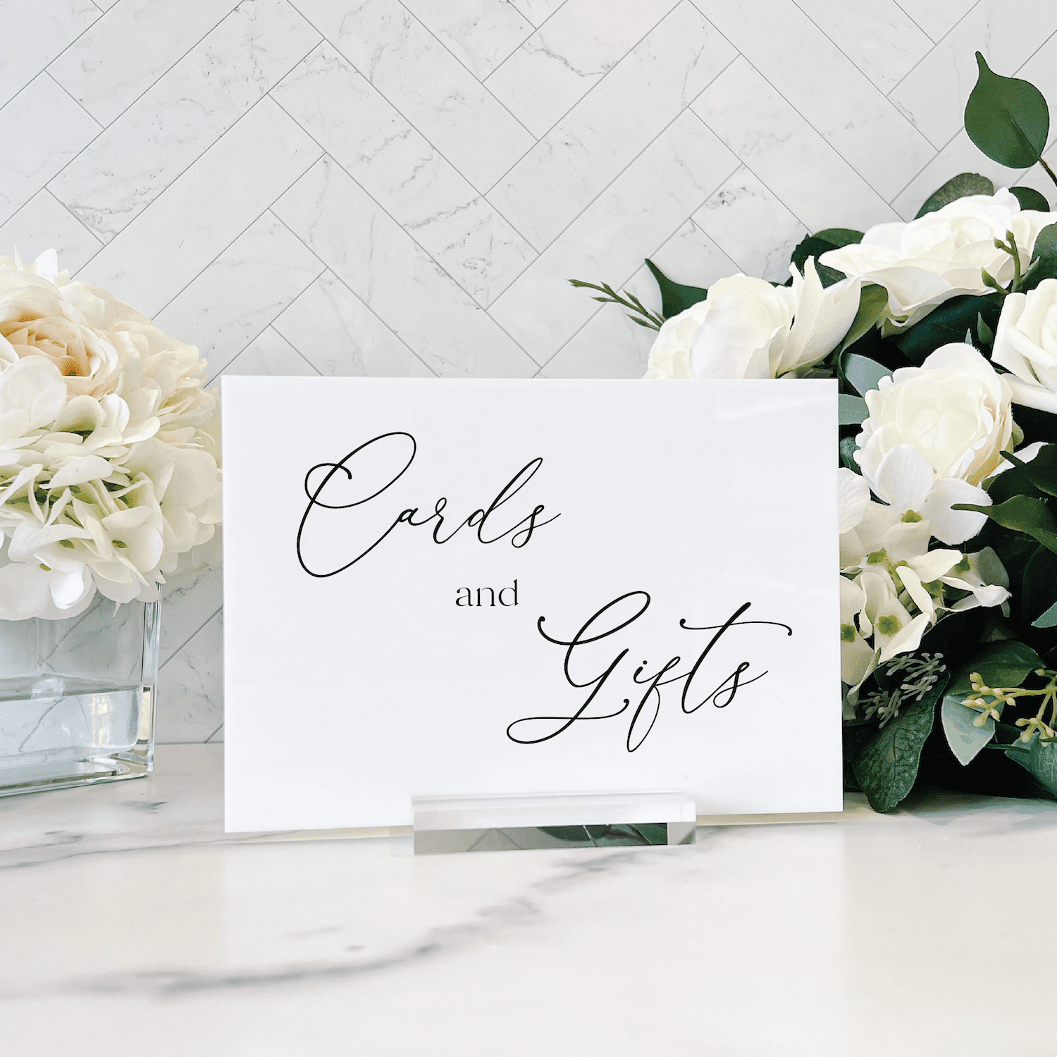 Cards and Gifts Wedding Sign | Rubi and Lib Design Studio