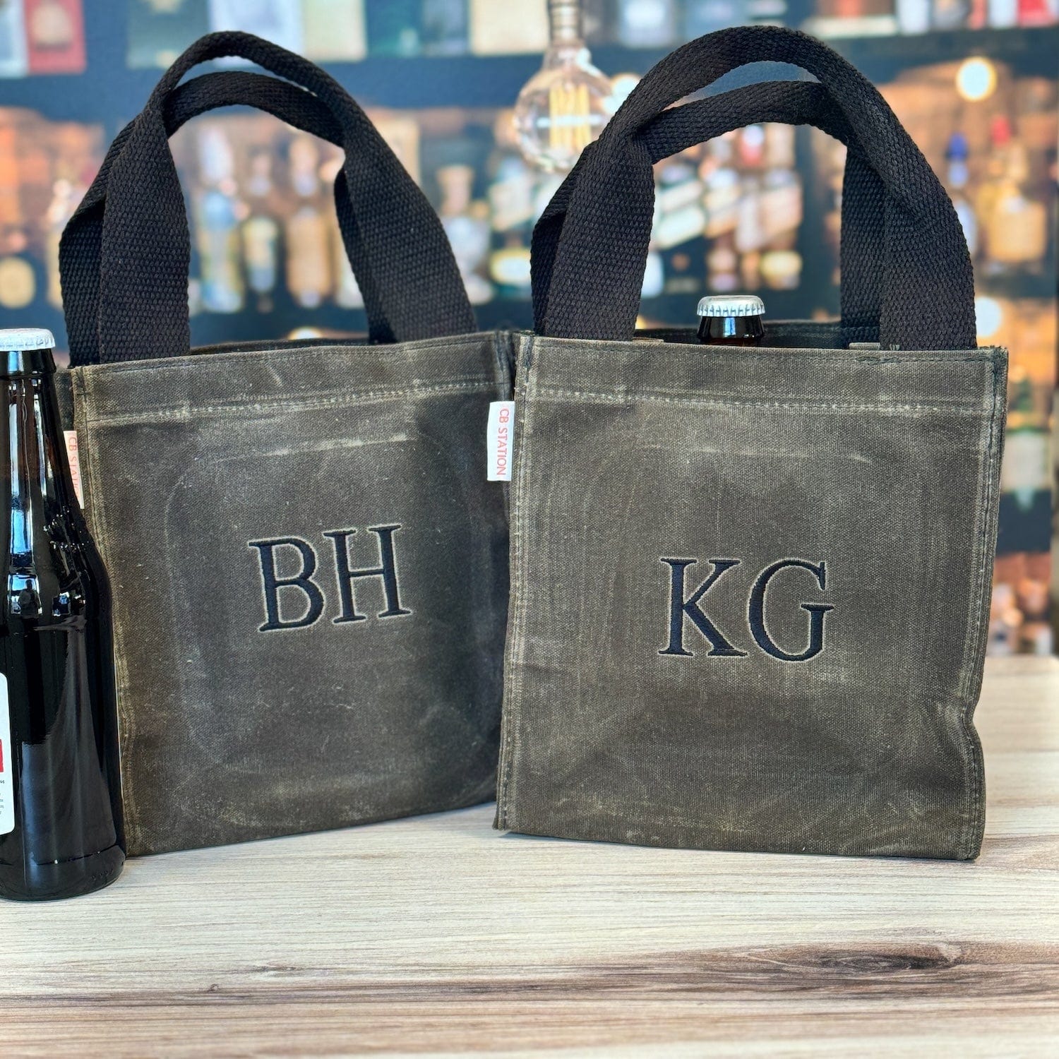 Personalized Beer Carrier – Rubi and Lib Design Studio